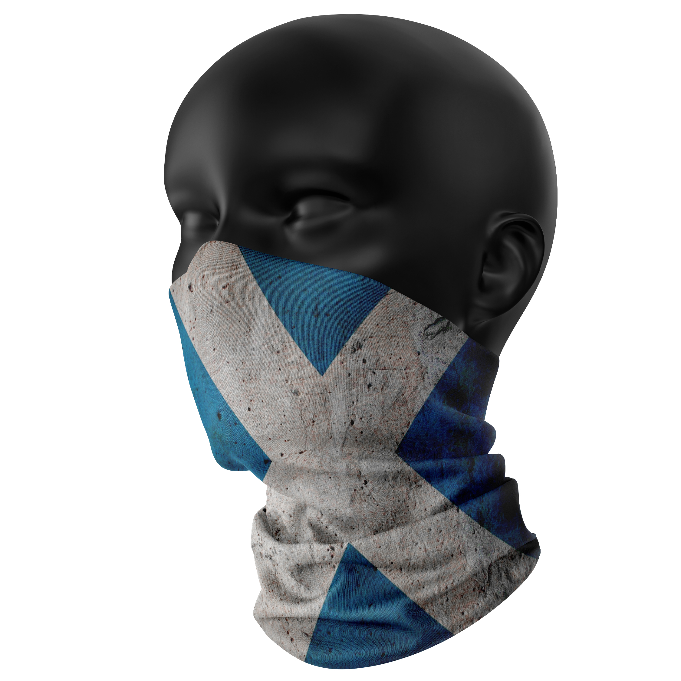 Scotland Flag Snood - Purple Print House