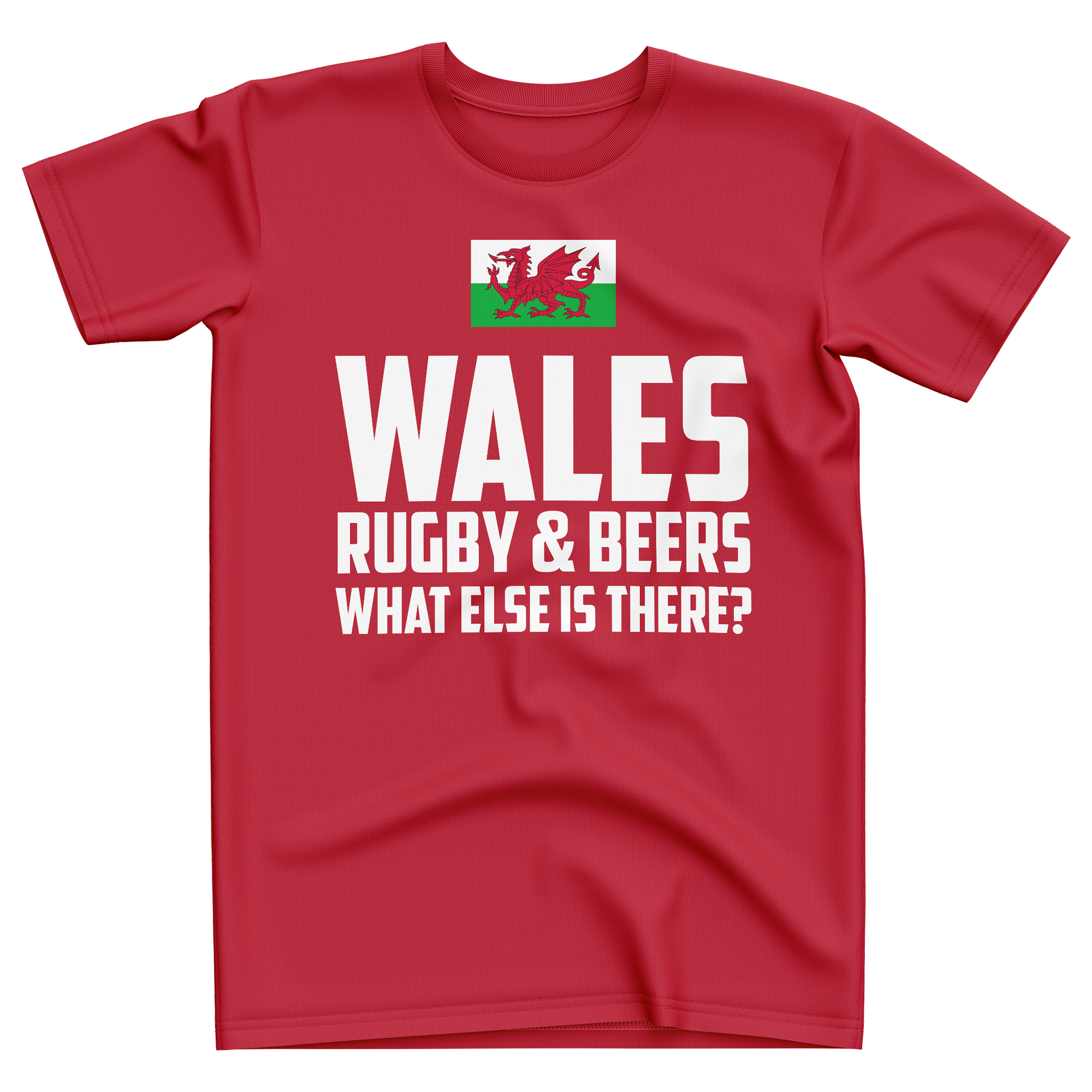 Wales Rugby and Beers T Shirt - Purple Print House