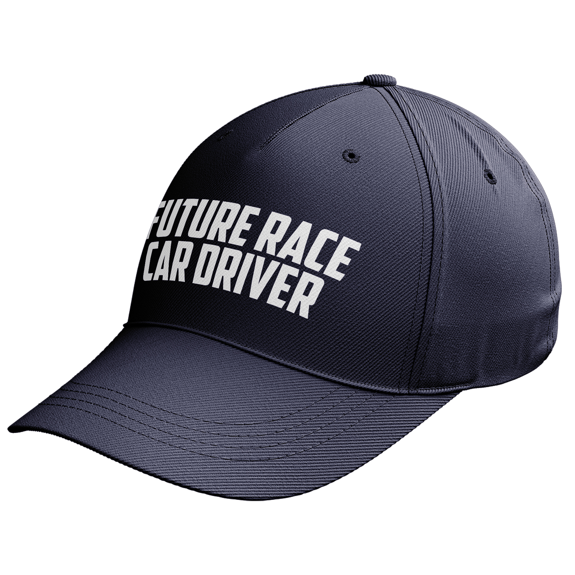 Future Race Car Driver Baseball Cap - Purple Print House