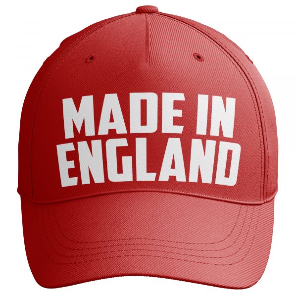 Made In England Baseball Cap - Purple Print House
