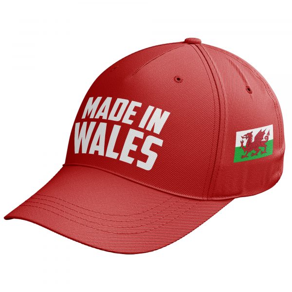 Made In Wales Baseball Cap - Purple Print House