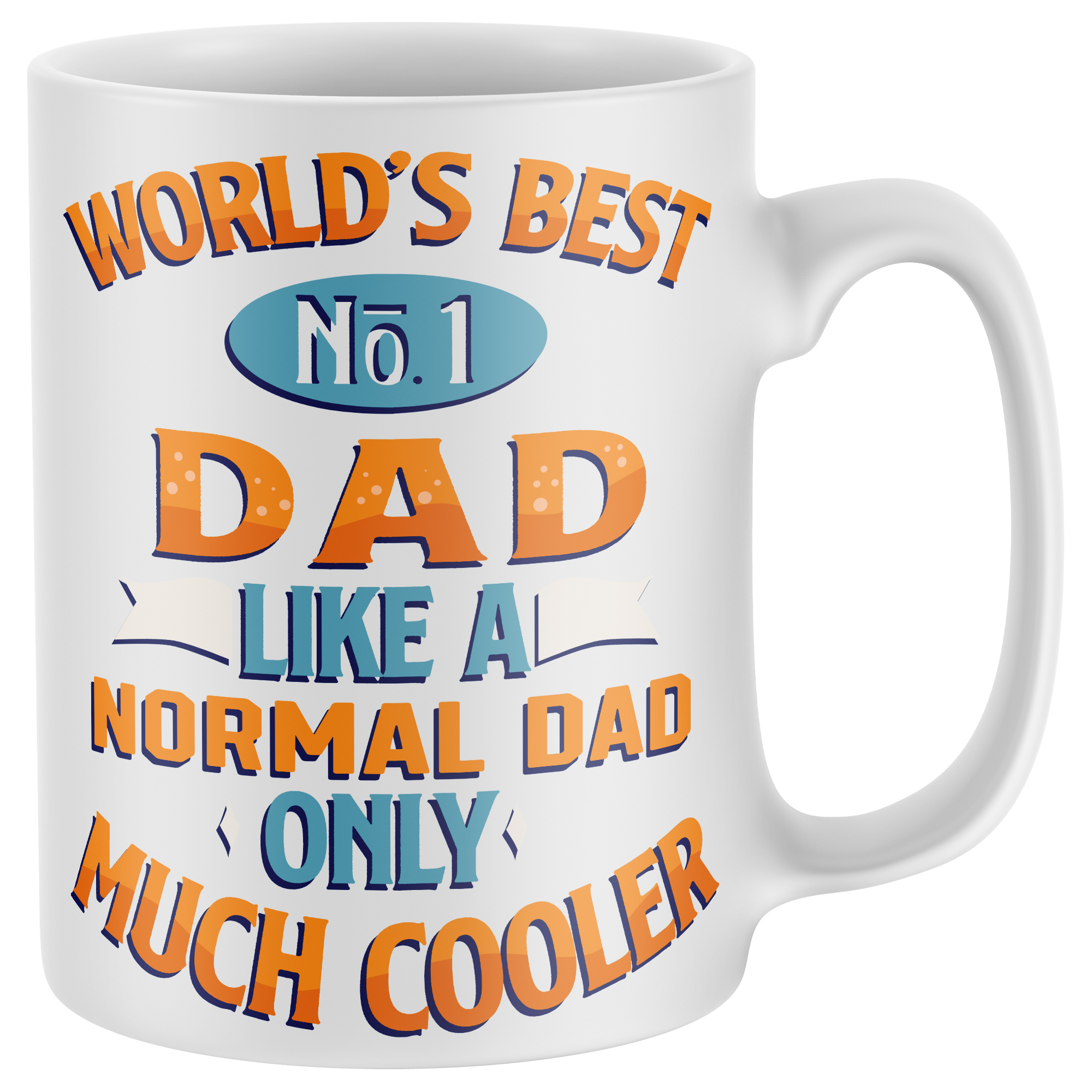 Worlds Best Dad Mug Purple Print House