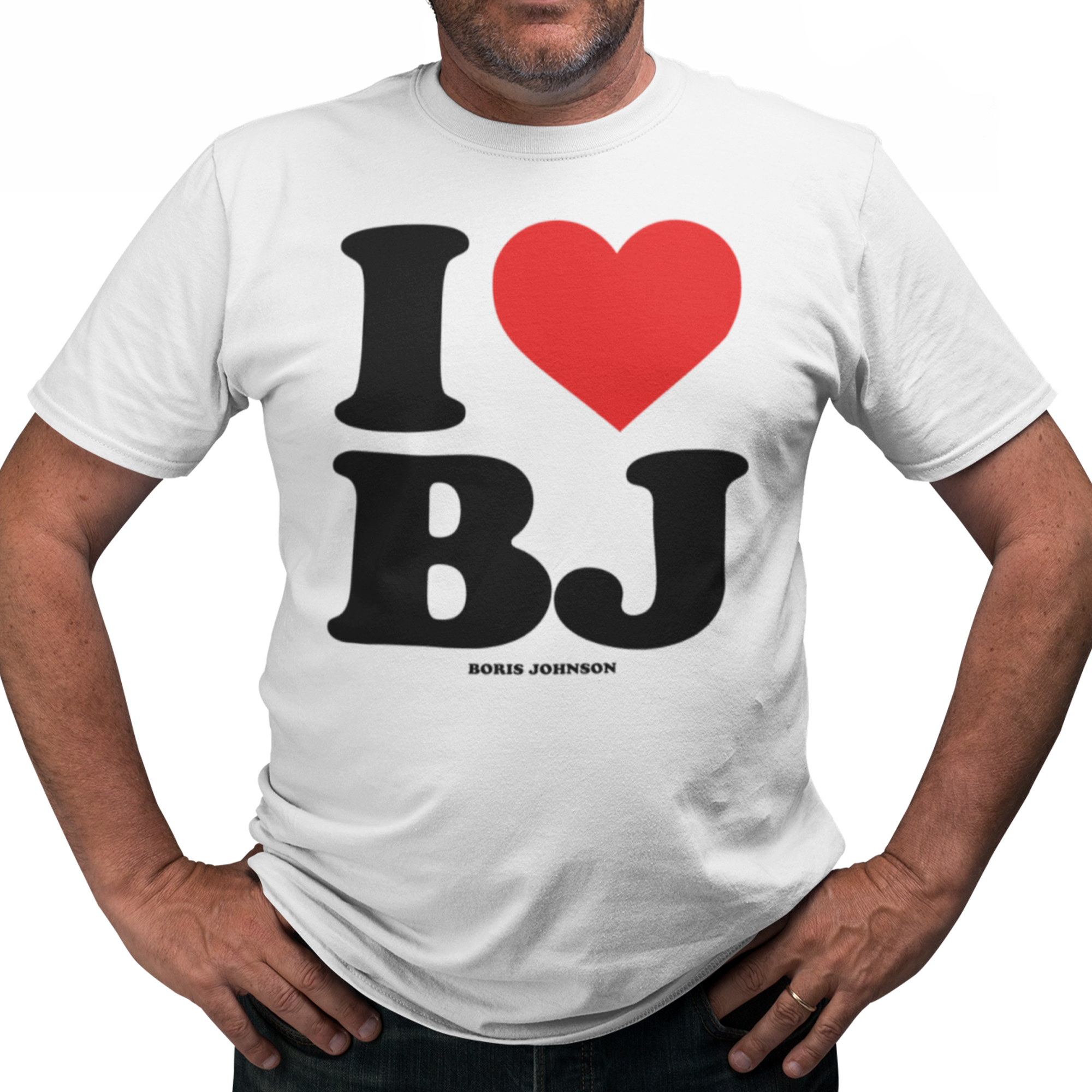 I Love Boris Johnson T Shirt - Purple Print House
