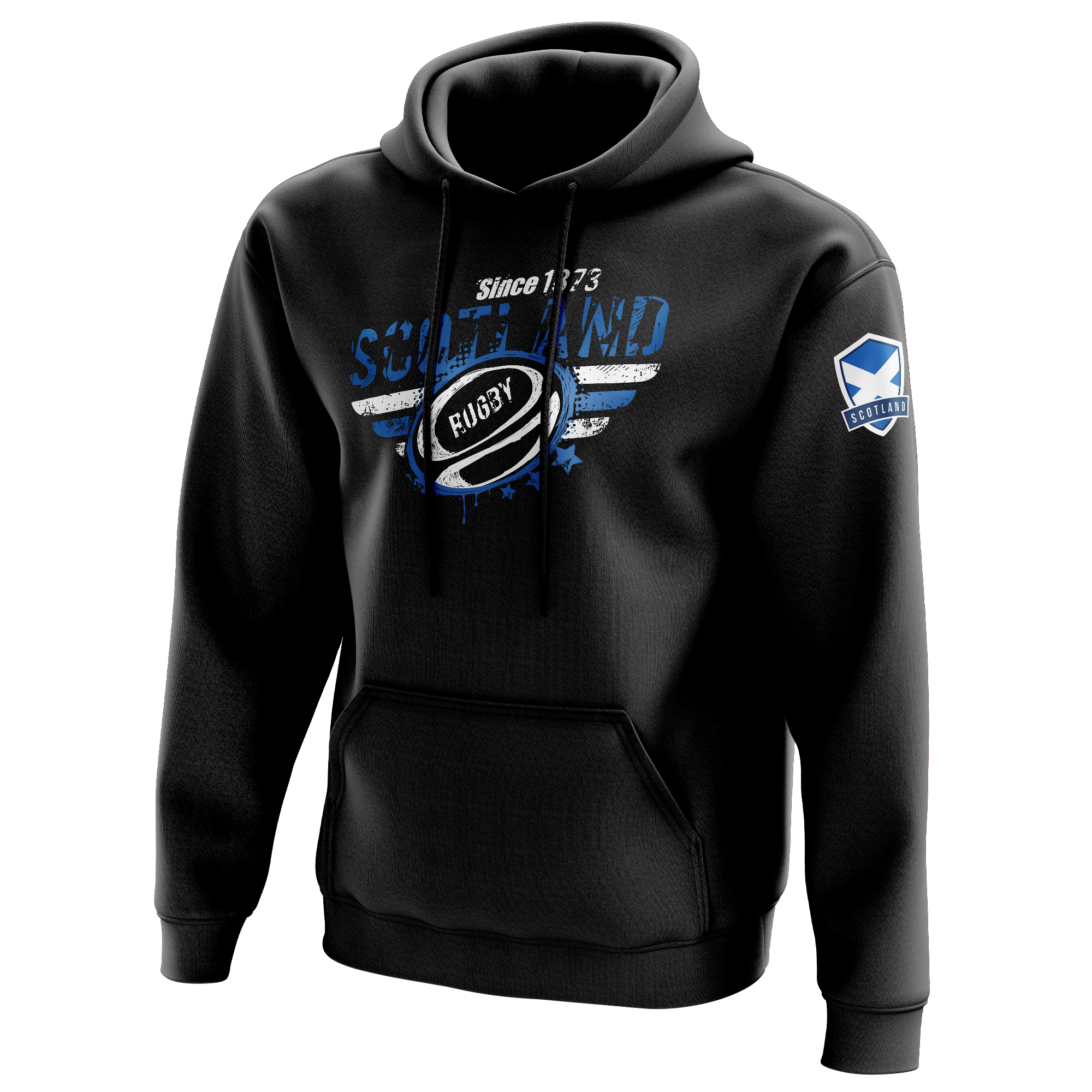 Scotland Rugby Since 1873 Mens Hoodie - Purple Print House