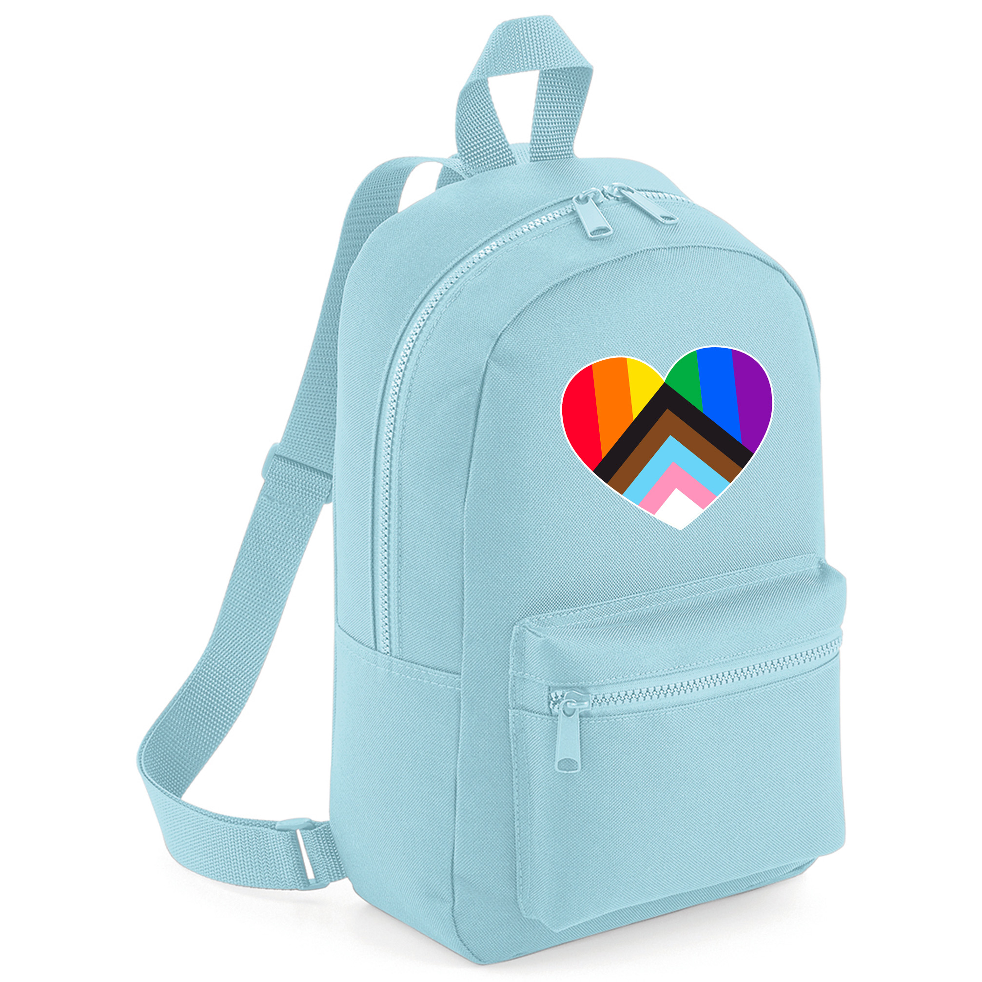 Gay Pride Flag Kids Mini Backpack - Purple Print House