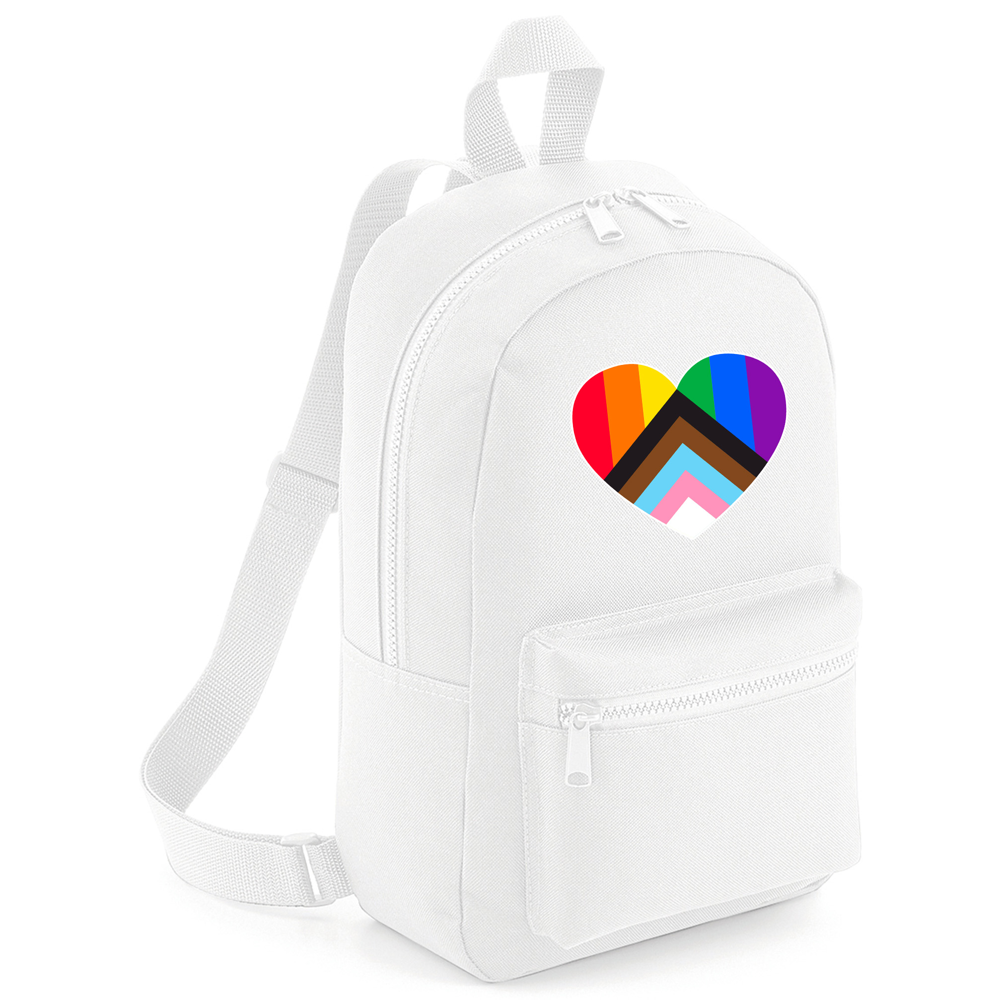 Gay Pride Flag Kids Mini Backpack - Purple Print House