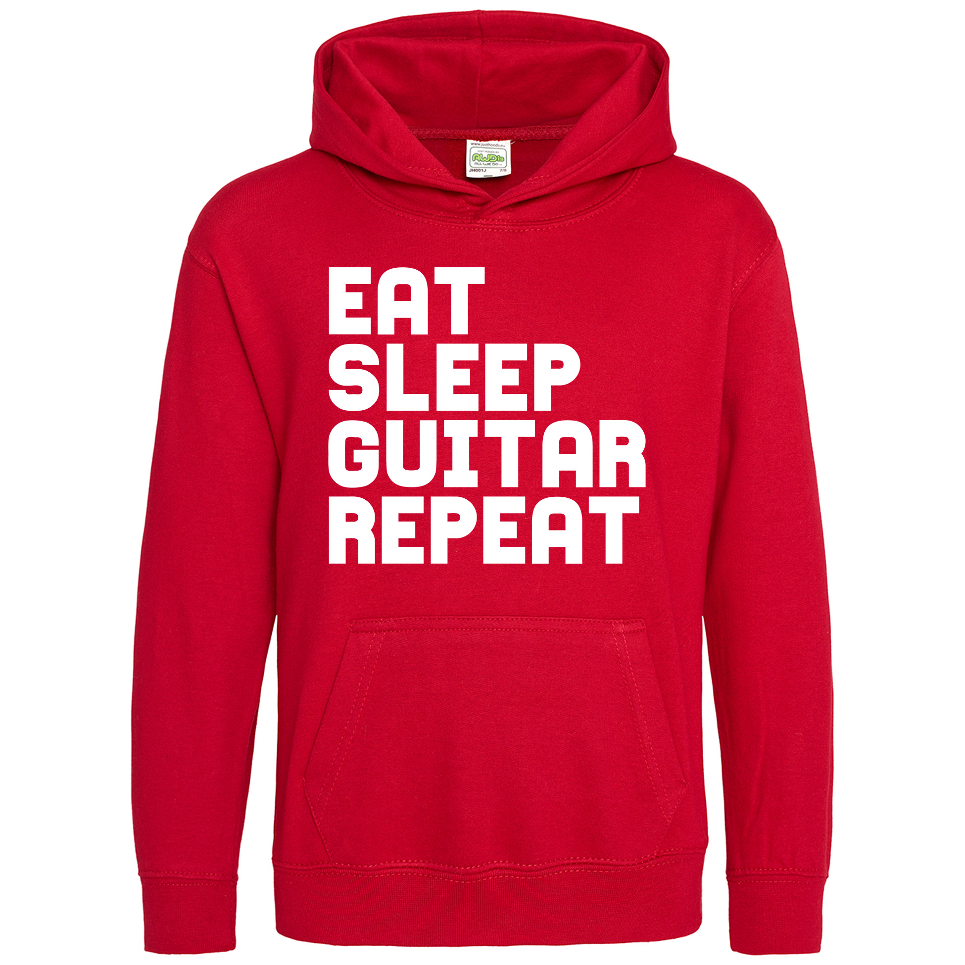 Guitar Boys Hoodie - Eat Sleep Guitar Repeat Kids Hoodie