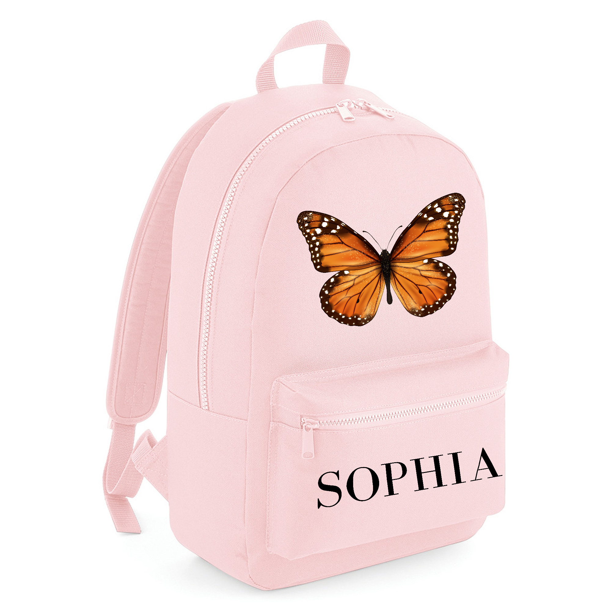 Personalised Butterfly Mini Backpack Kids - Purple Print House