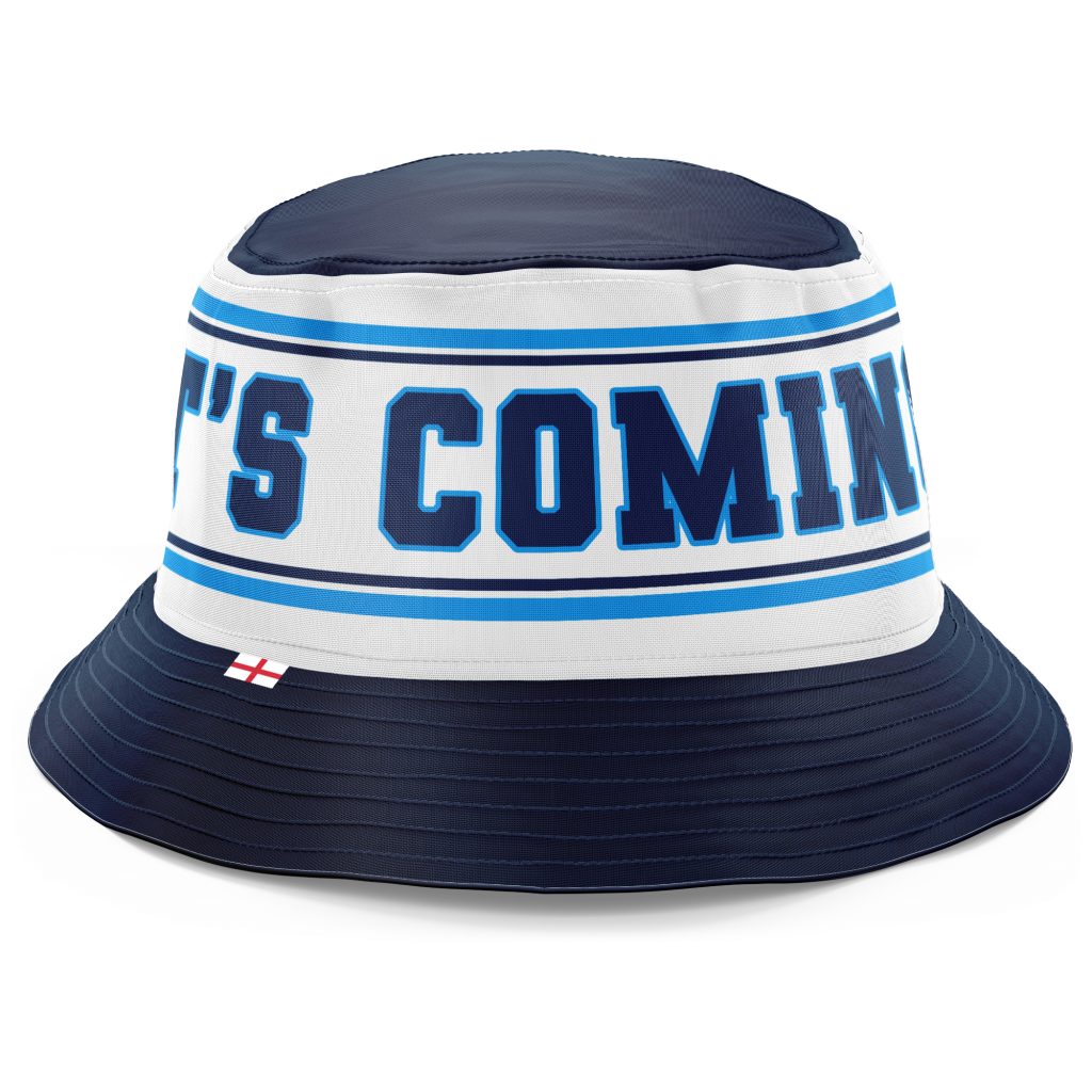 England Supporter Bucket Hat Headwear - Purple Print House