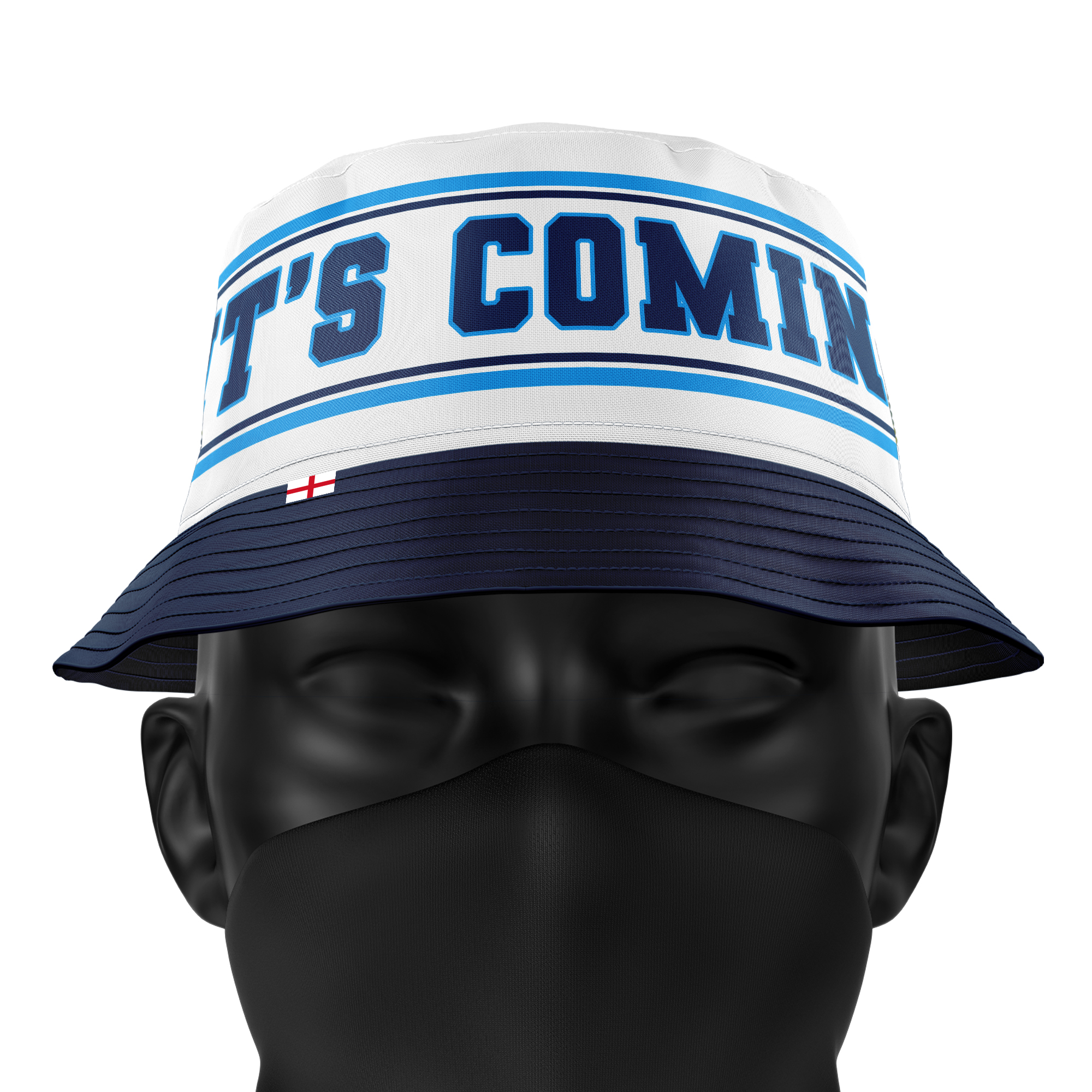 England Supporter Bucket Hat Headwear - Purple Print House