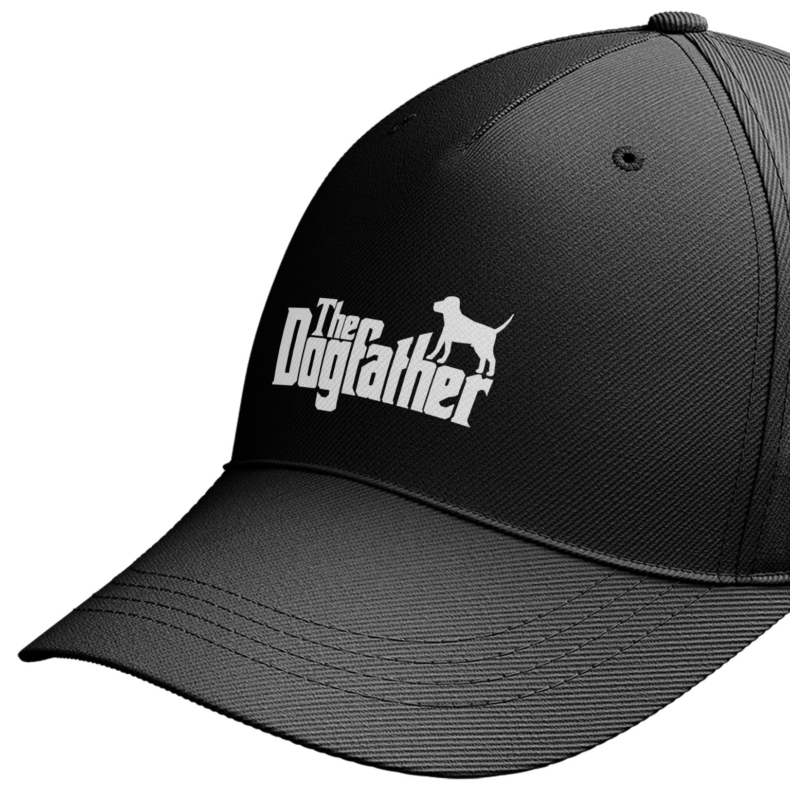 Beagle Dogfather Baseball Cap Men - Purple Print House