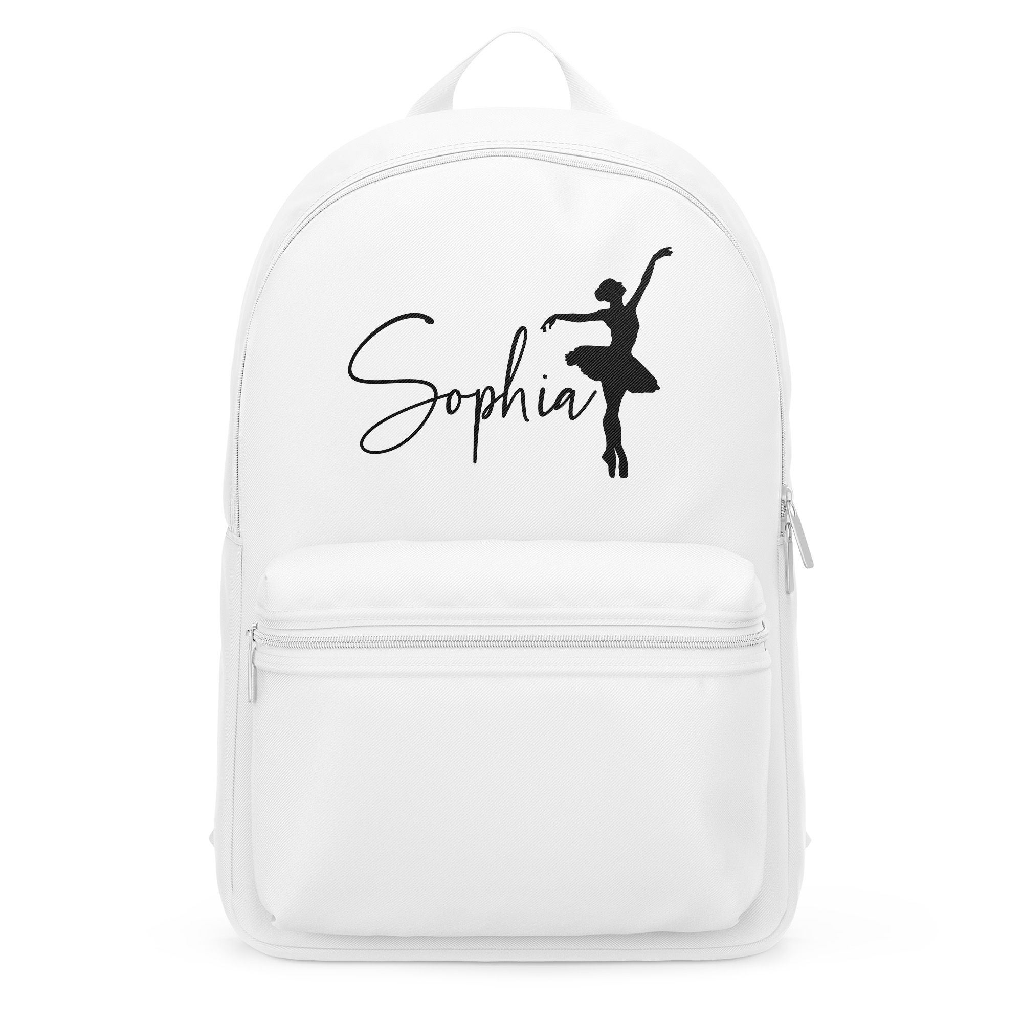 Personalised Ballet Dancer Mini Backpack Girls - Purple Print House