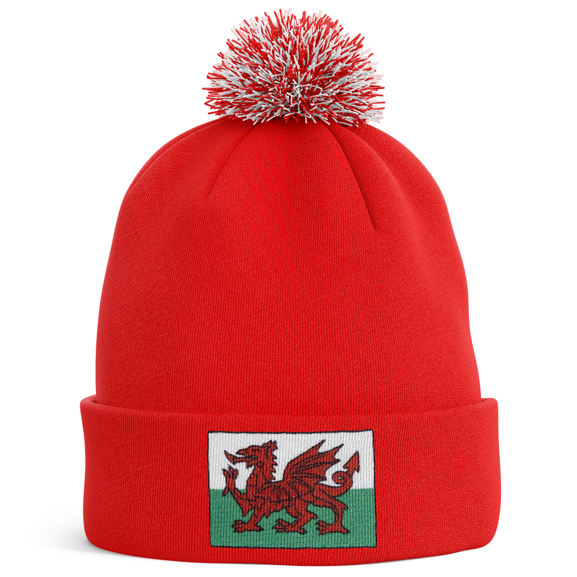 Welsh Feathers Bobble Hat Women - Purple Print House