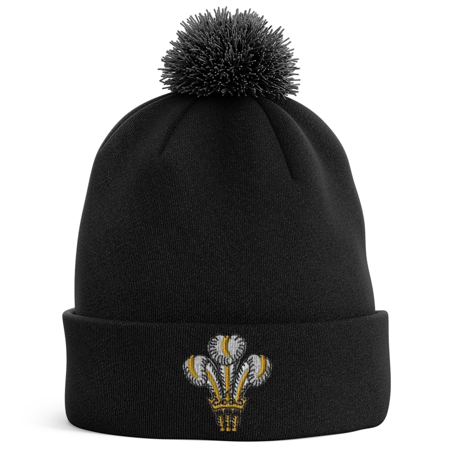 Welsh Feathers Bobble Hat Women - Purple Print House