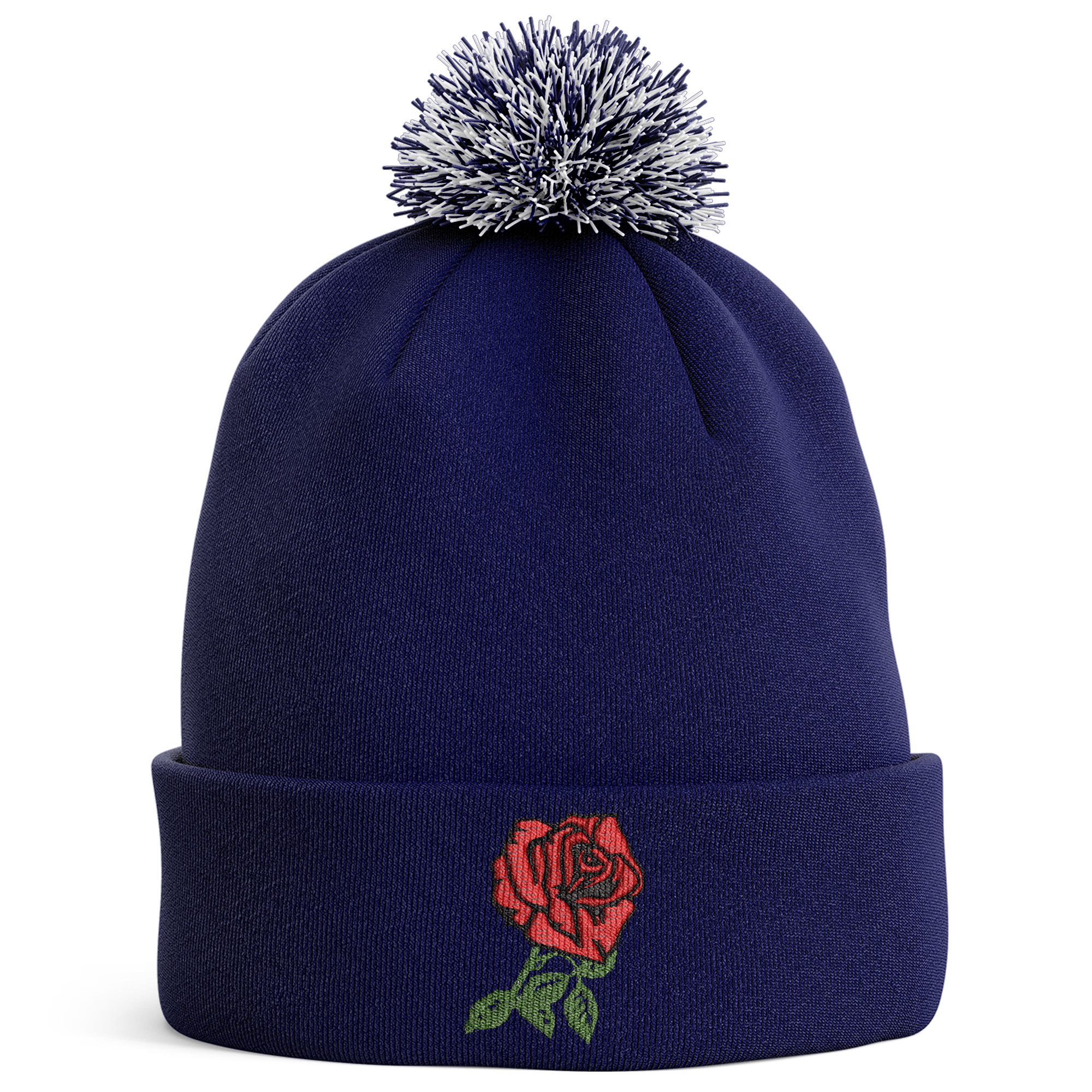 England Rose Bobble Hat Women - Purple Print House