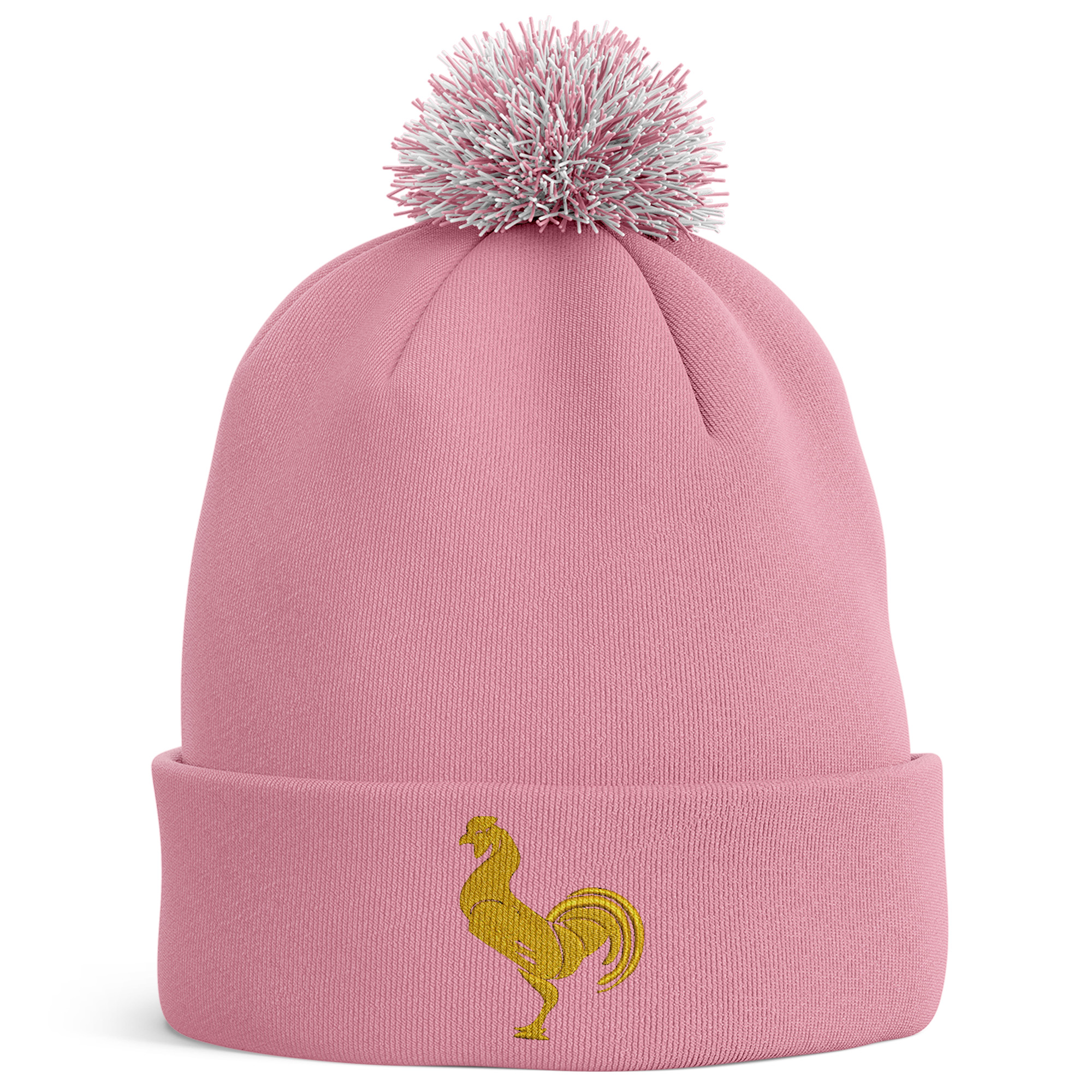 France Rooster Bobble Hat Women | French Heritage Style