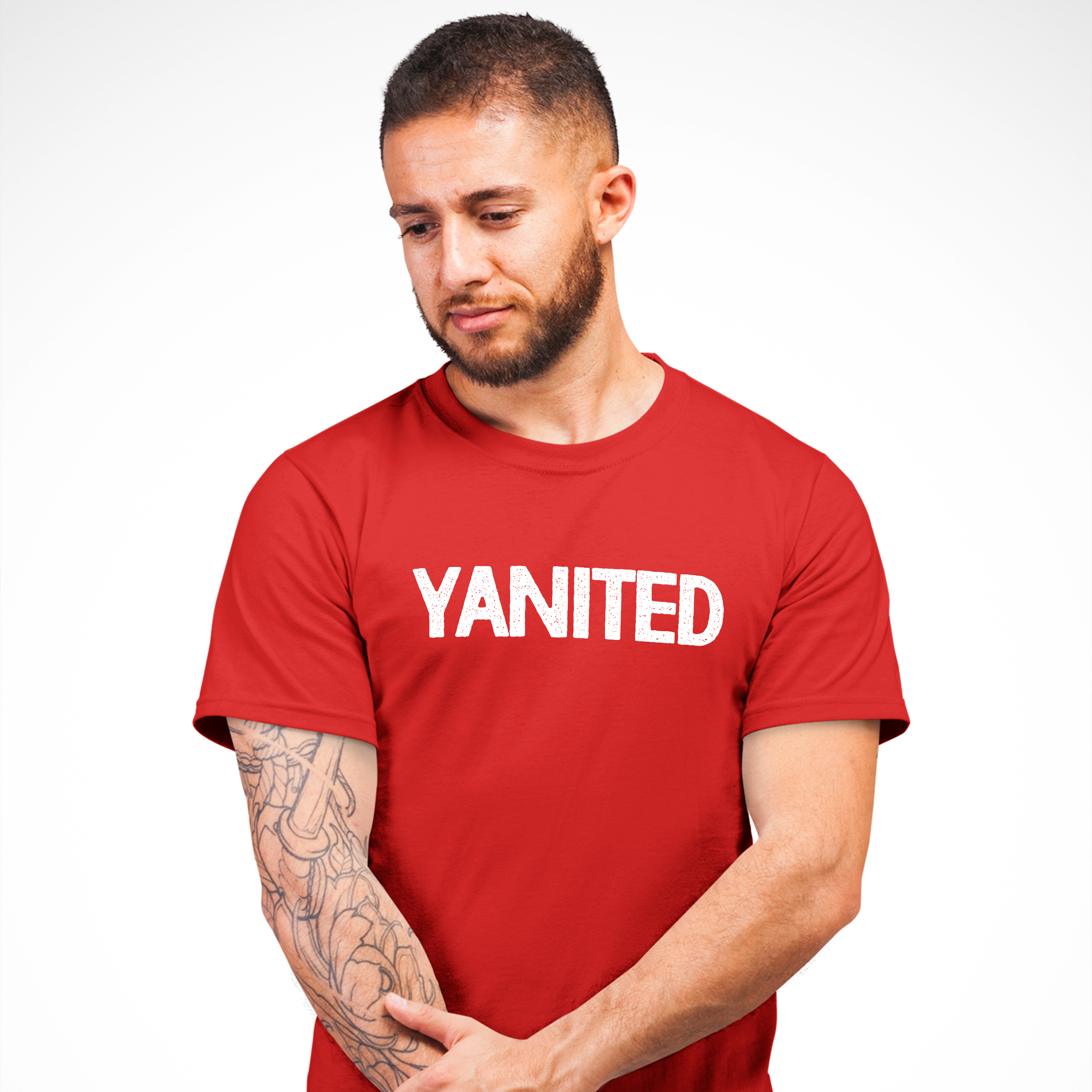 Yanited T shirt Men - Purple Print House