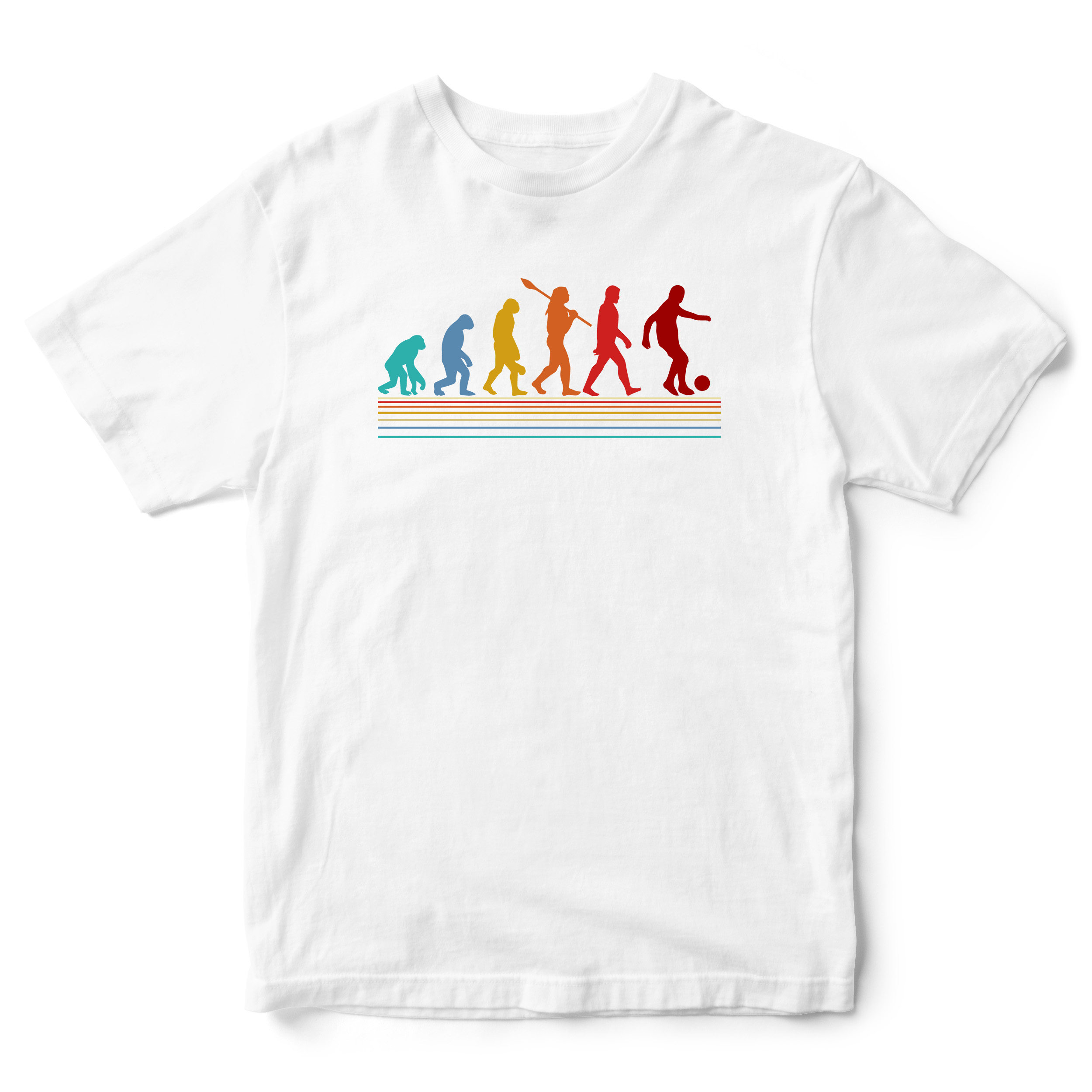 Retro Football Player Evolution T shirt Kids - Purple Print House