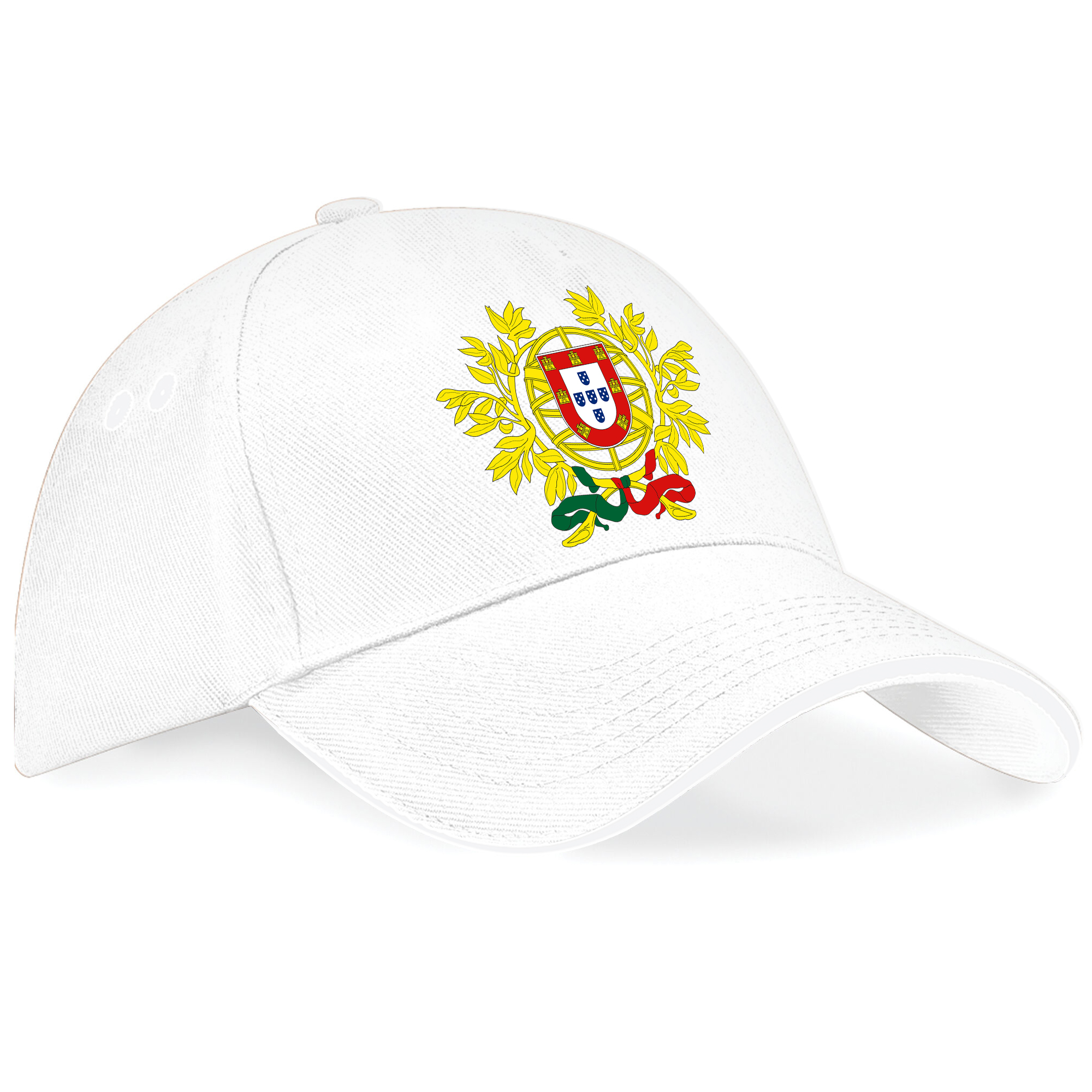 Portugal Coat Of Arms Baseball Cap Men - Purple Print House