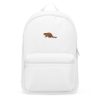 Embroidered Beaver Mini Backpack Kids - Purple Print House