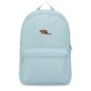 Embroidered Beaver Mini Backpack Kids - Purple Print House