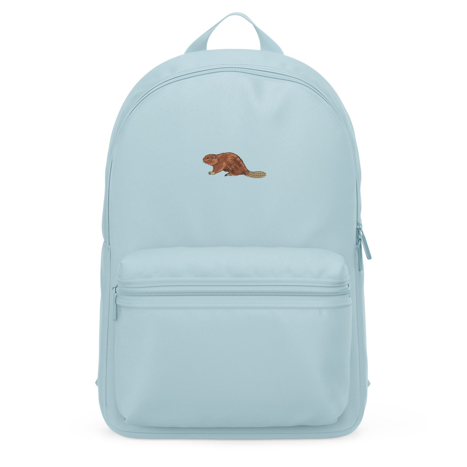Embroidered Beaver Mini Backpack Kids - Purple Print House