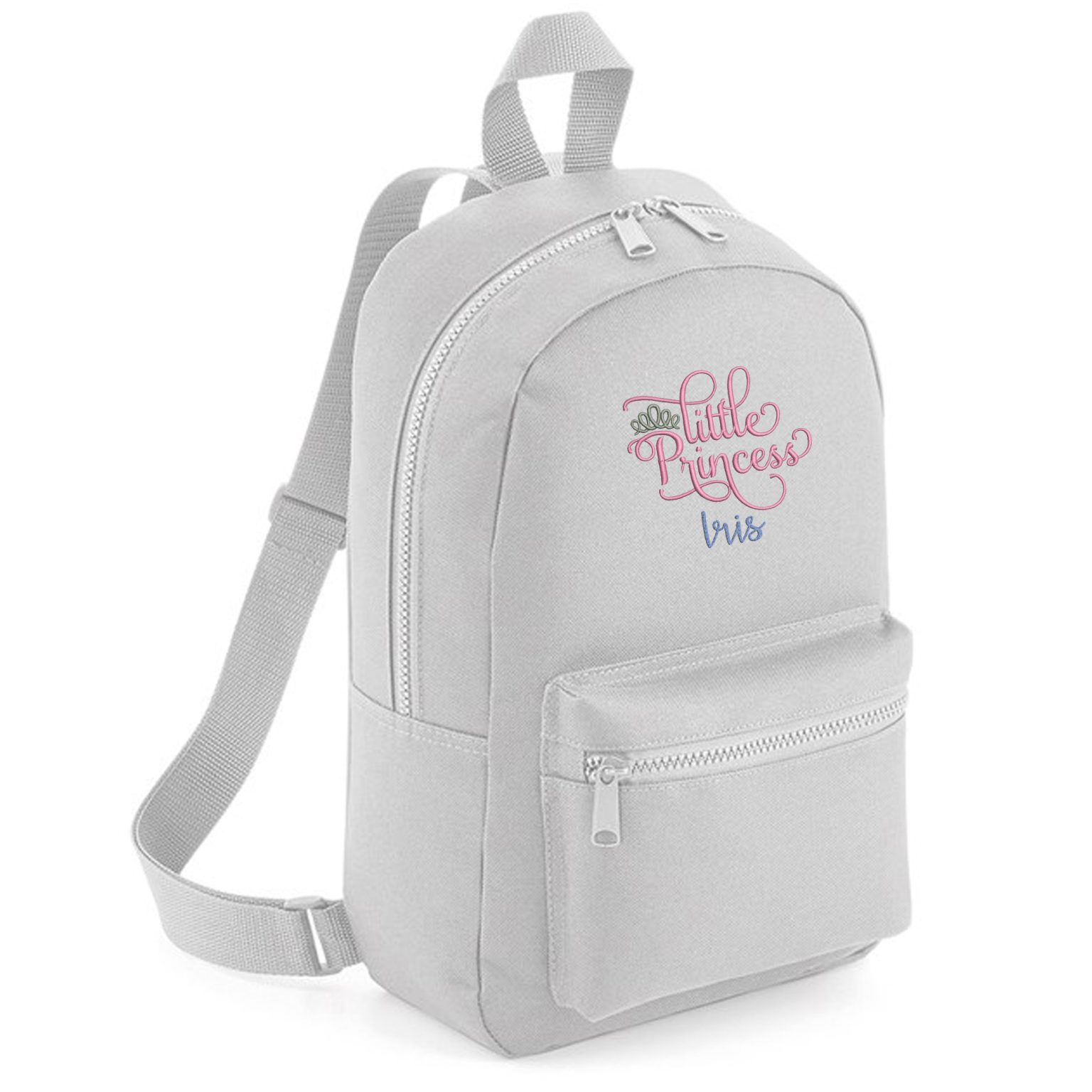 Personalised Little Princess Mini Backpack Kids - Purple Print House