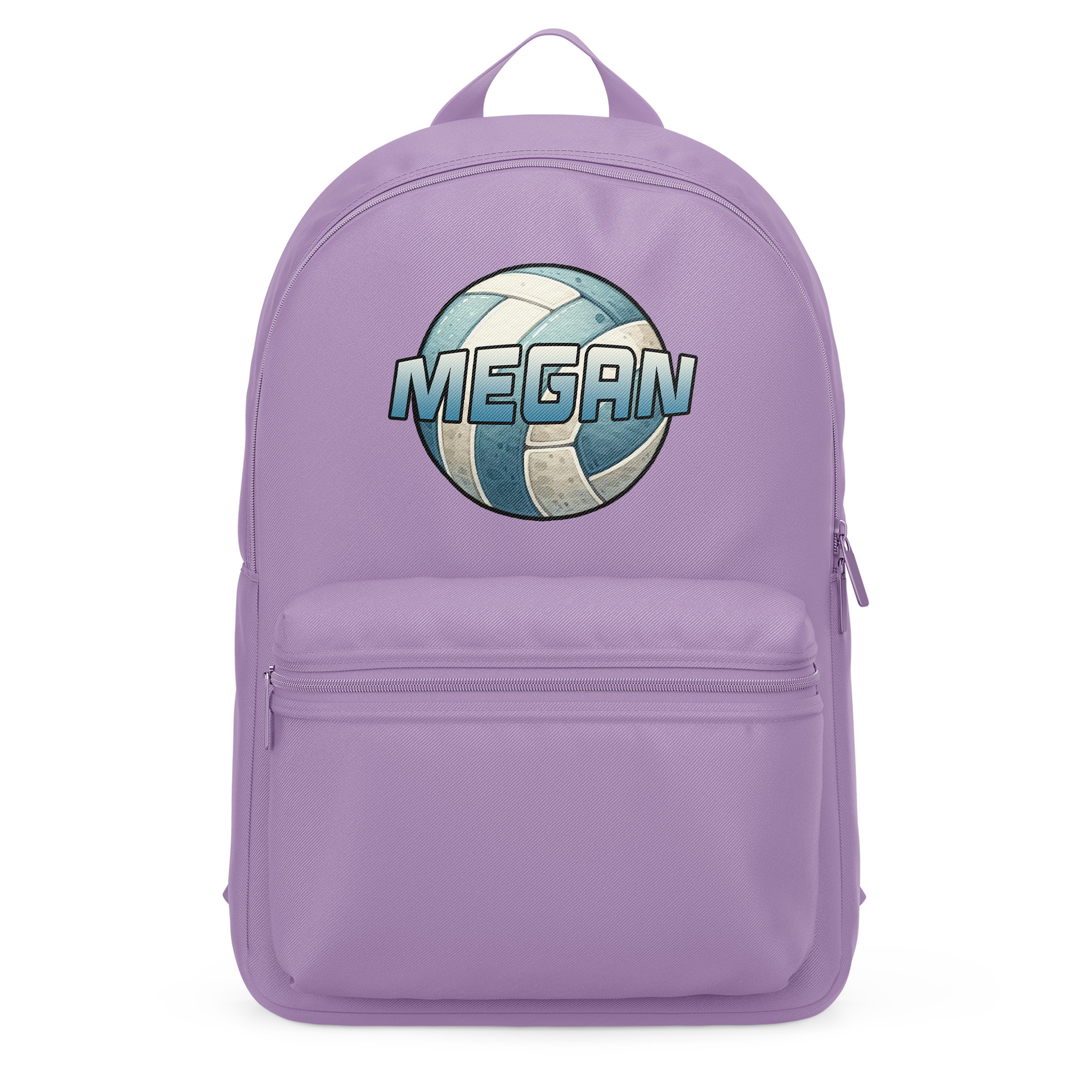 Personalised Netball Mini Backpack Kids - Purple Print House