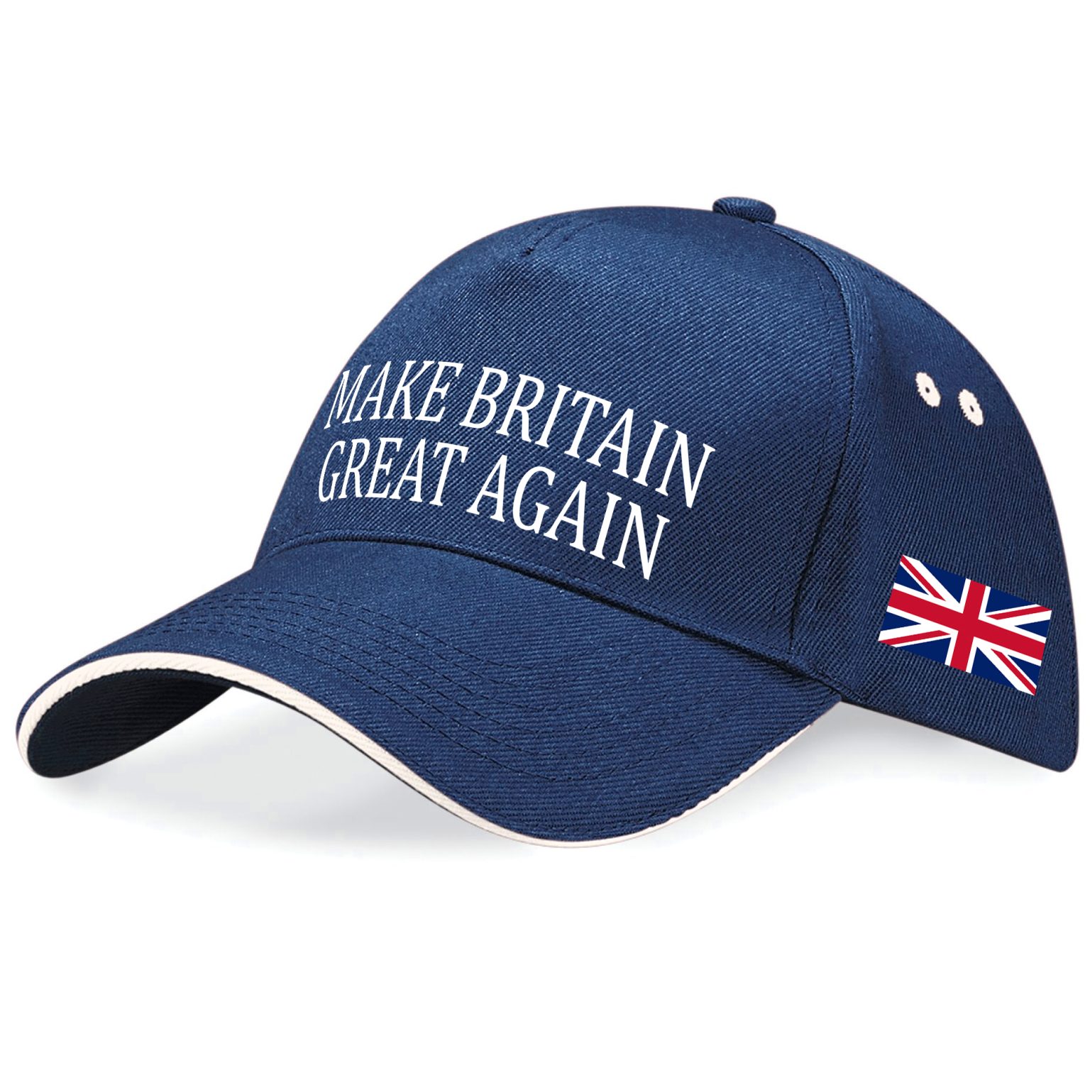 Union Jack Baseball Cap Men - Purple Print House