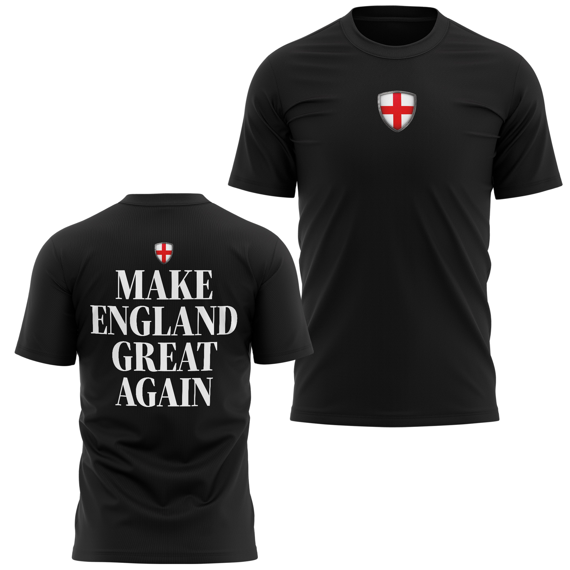 St Georges Cross T Shirt Men | English Flag Tee £14.99