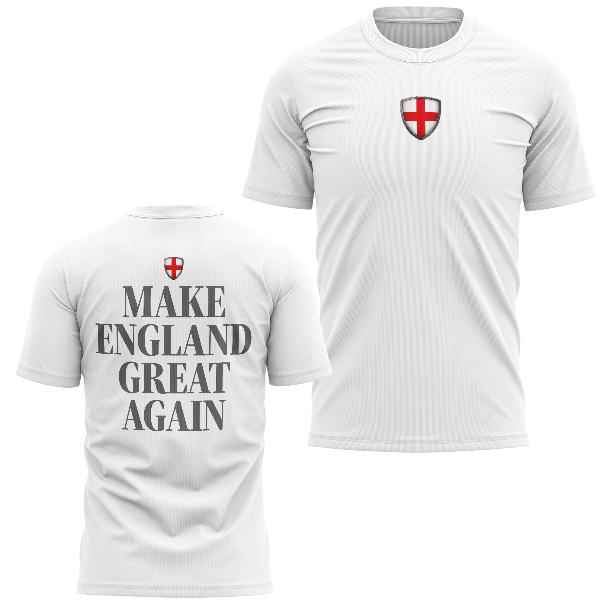 St Georges Cross T Shirt Men | English Flag Tee £14.99