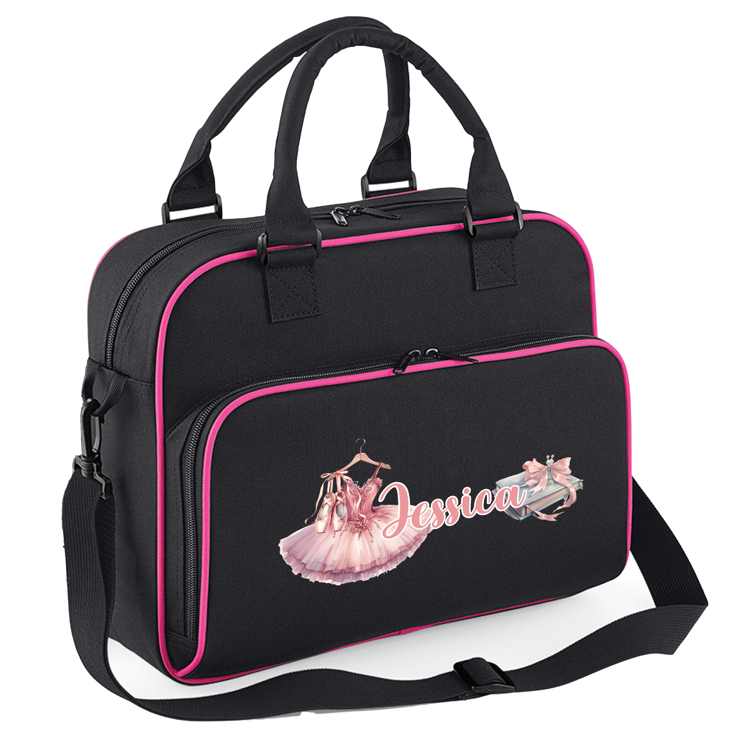 Personalised Ballet Dance Bag for Girls | Custom Junior