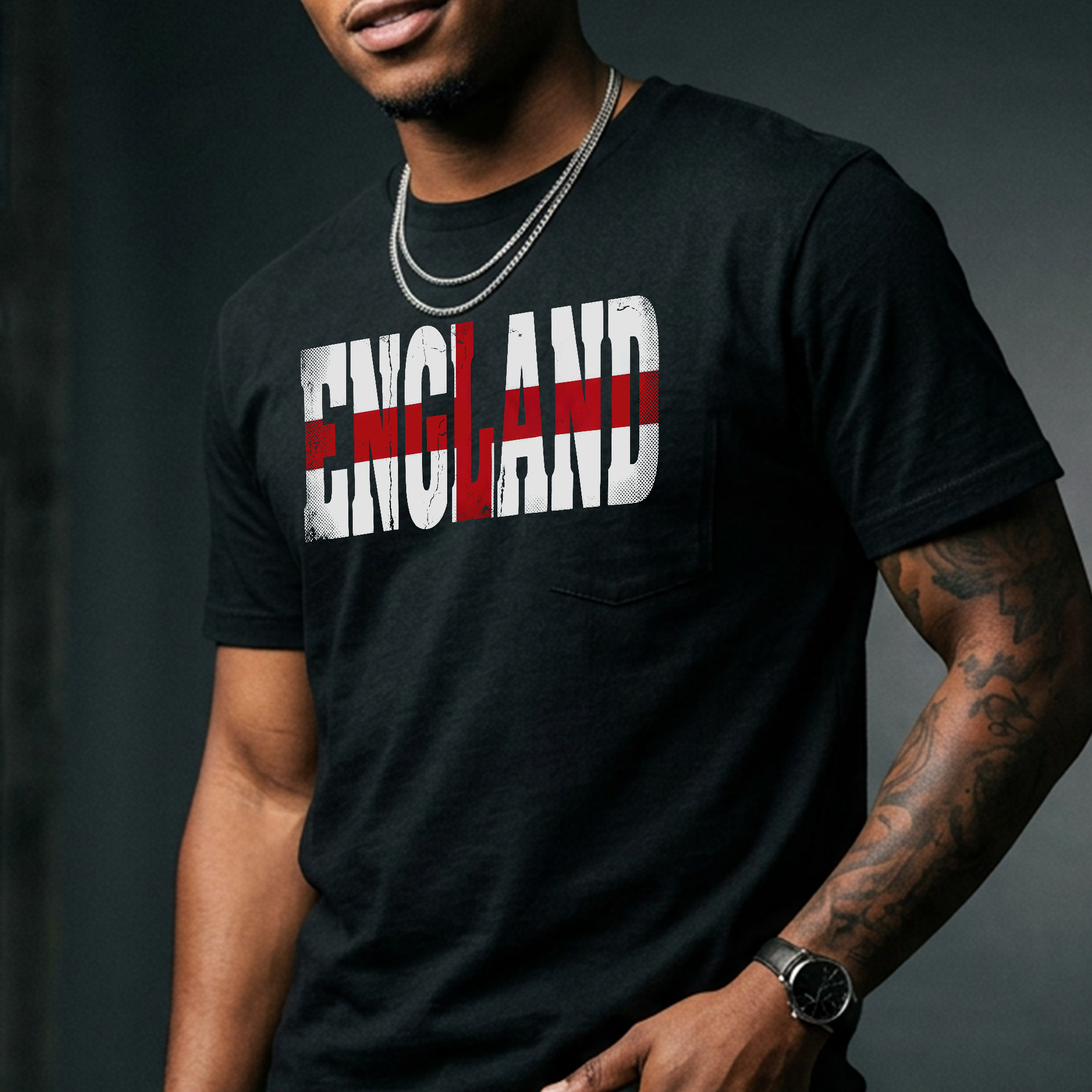 St Georges Day T Shirt Men | England Cross Design £14.99